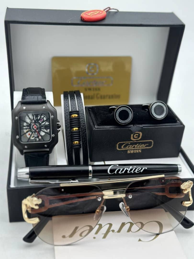 EXCLUSIVE CARTIER LEATHER MASCULINE SET B - Jewelry Store in Abeokuta ...
